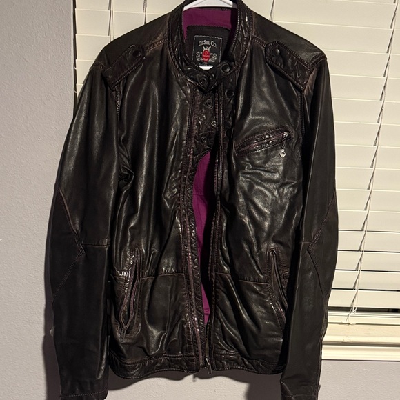 Diesel | Jackets & Coats | Diesel Leather Jacket | Poshmark